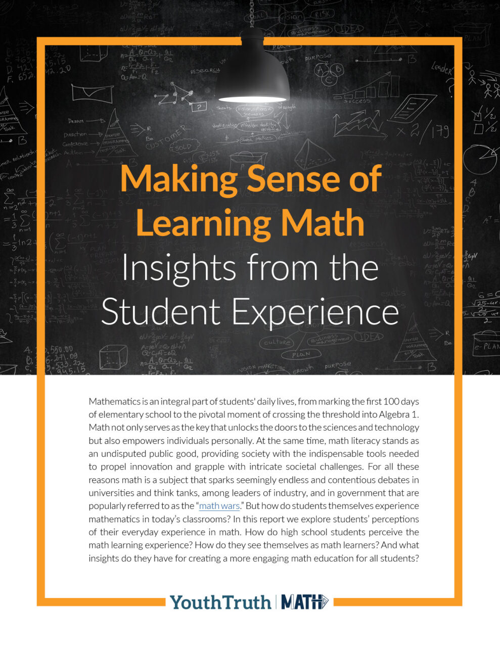 Making Sense of Learning Math: Insights from the Student Experience ...